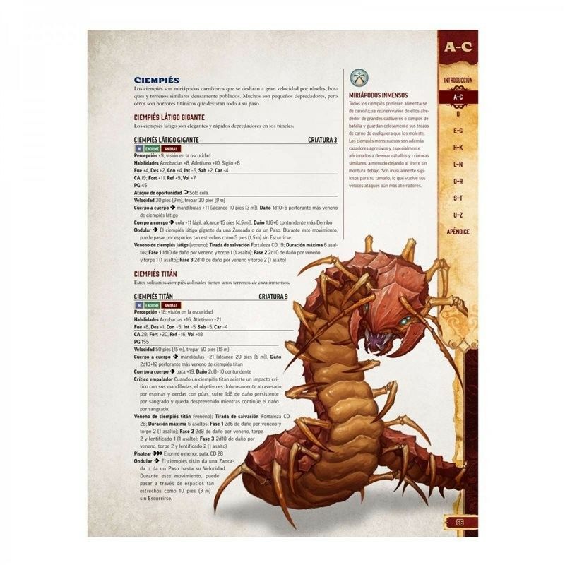 Pathfinder Segunda Edición Bestiario 2 | Rol | Gameria