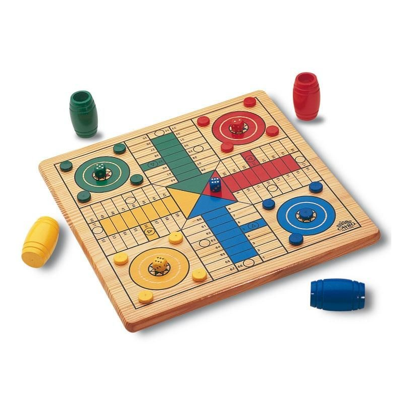 Parchís y Oca de Madera 2 en 1 | Juegos de Mesa | Gameria